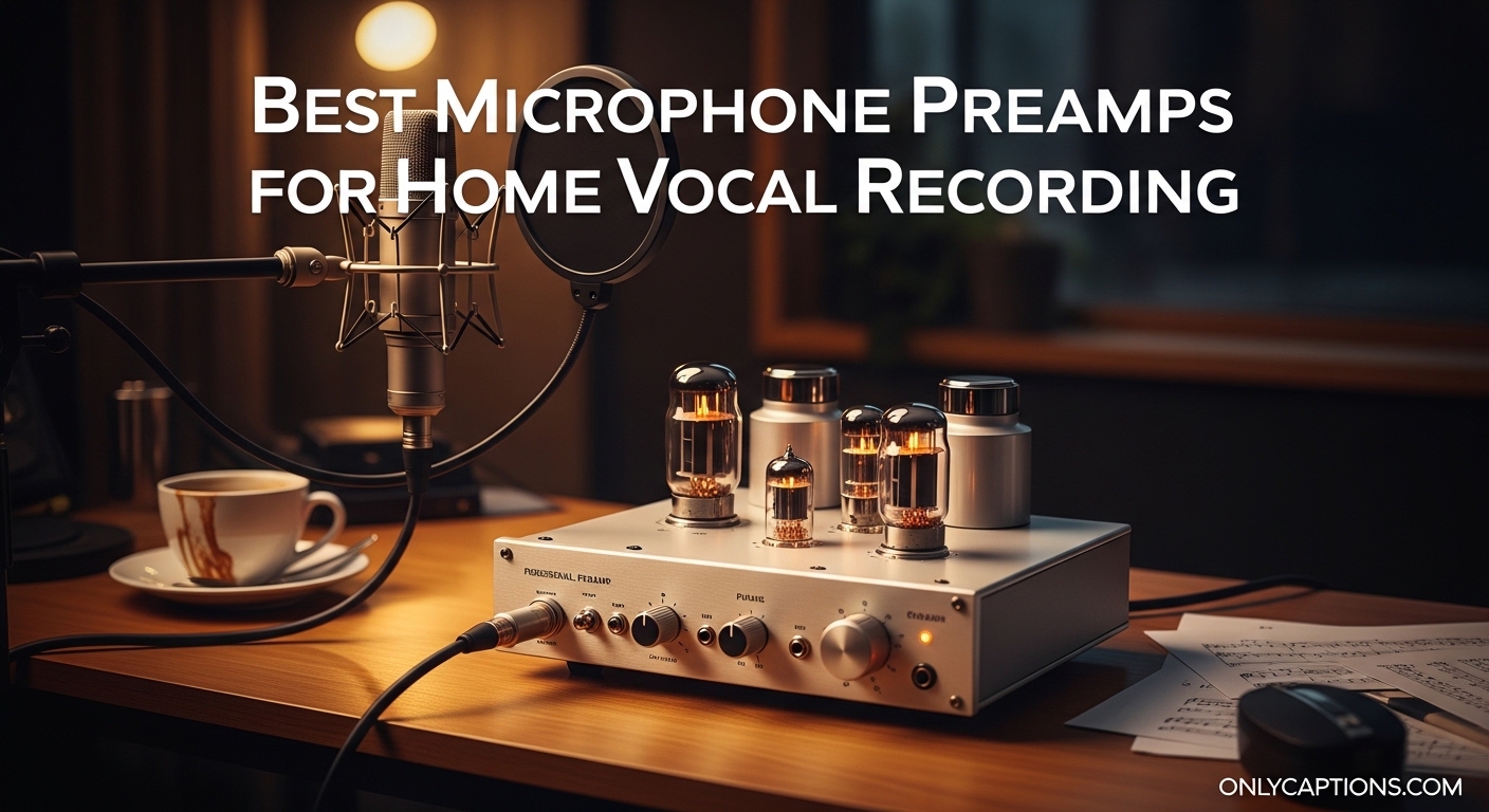 12 Best Microphone Preamps for Home Vocal Recording (June 2026) Expert ...
