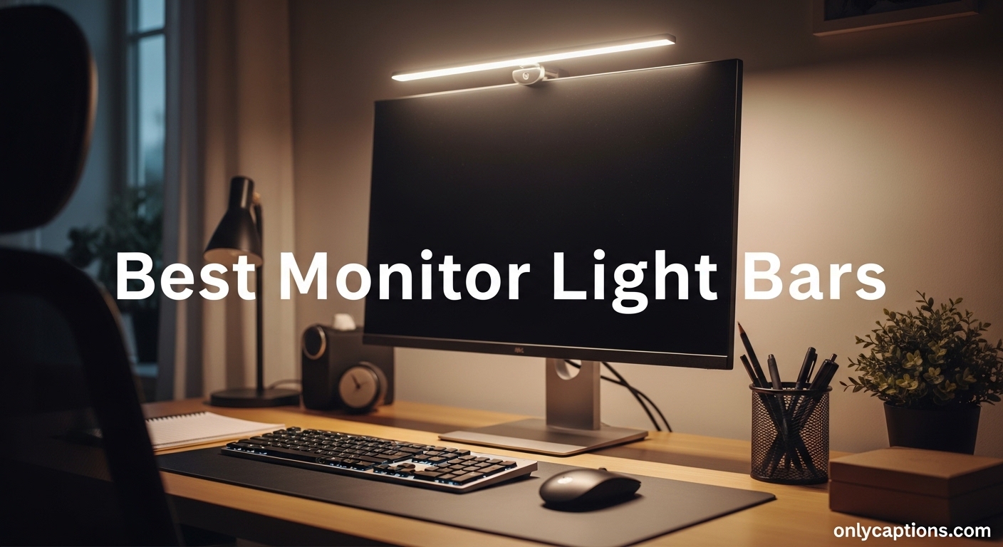 7 Best Monitor Light Bars (May 2026) Complete Guide