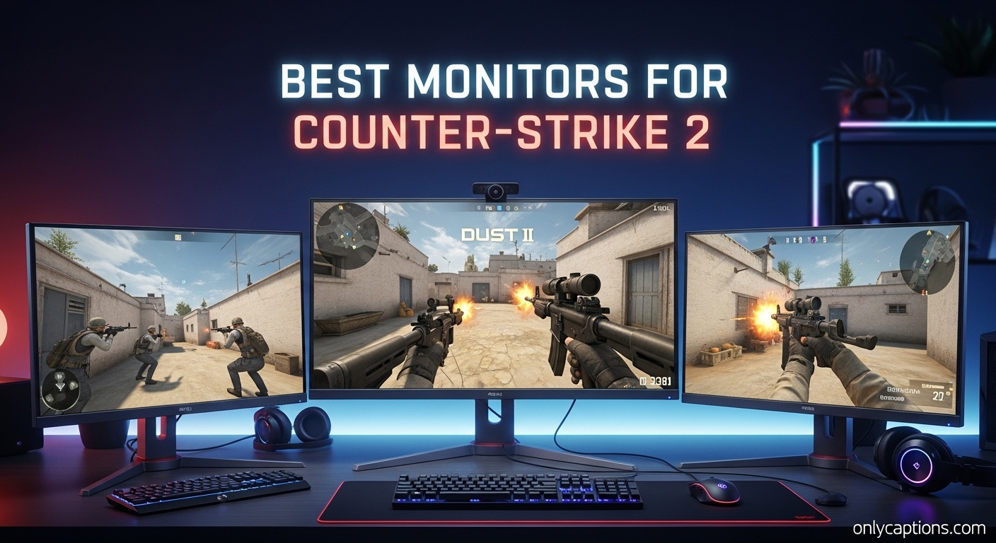 8 Best Monitors for Counter-Strike 2 (June 2026) Complete Guide