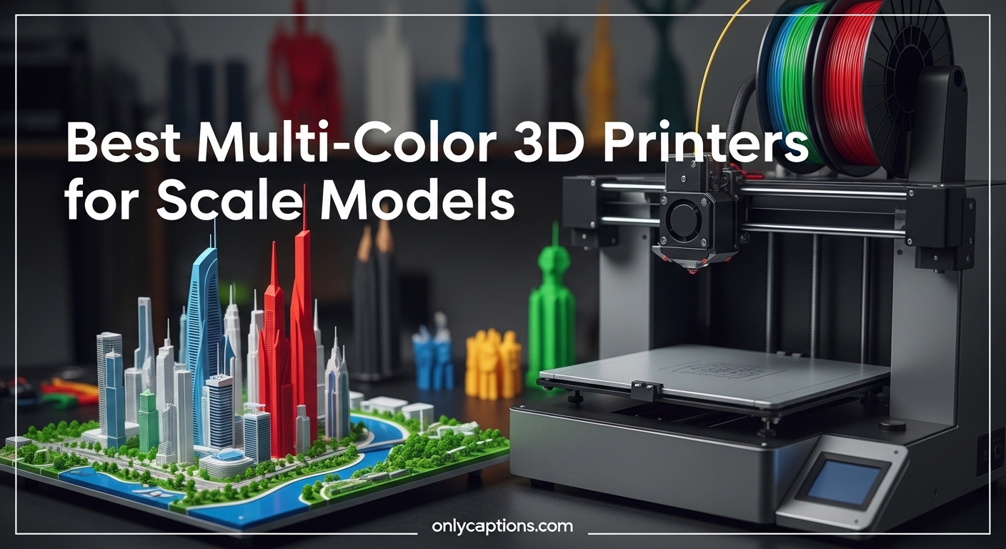 8 Best Multi-Color 3D Printers for Scale Models (May 2026) Complete Guide