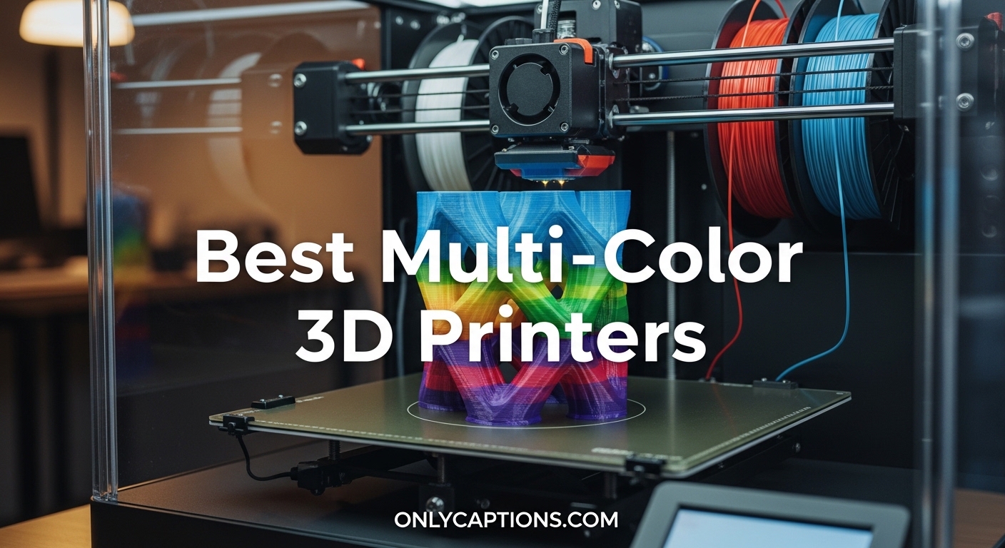 8 Best Multi-Color 3D Printers (May 2026) Complete Guide