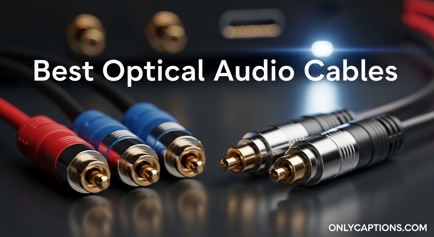 10 Best Optical Audio Cables (May 2026) Expert Picks
