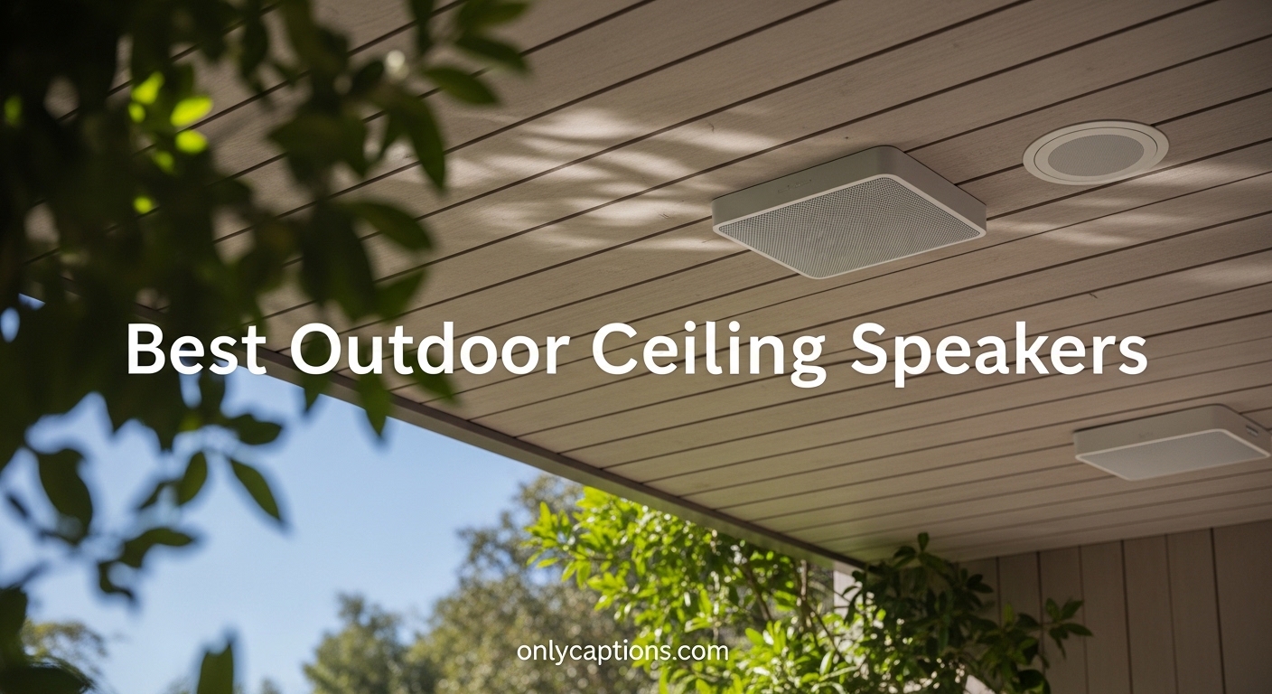15 Best Outdoor Ceiling Speakers (June 2026) Ultimate Guide