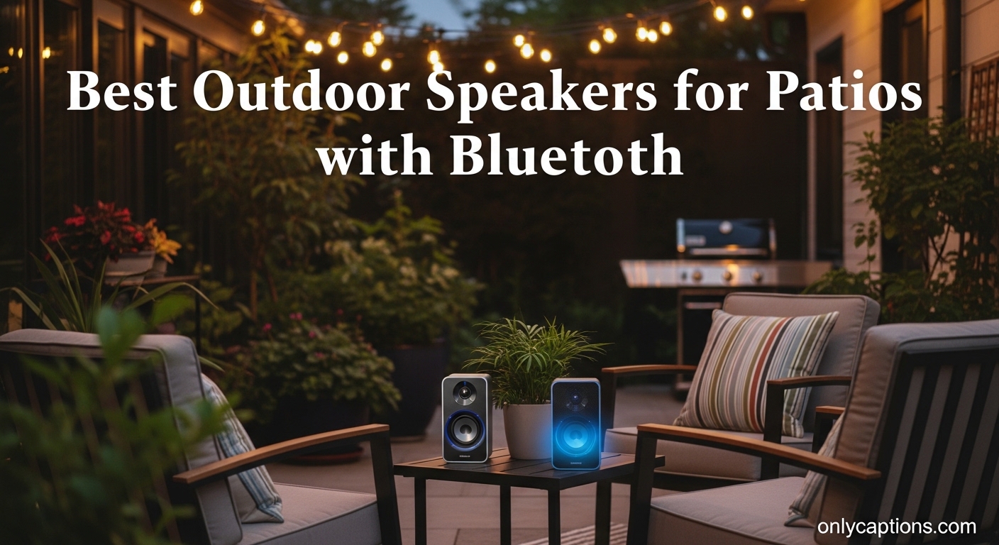 8 Best Outdoor Speakers for Patios with Bluetooth (June 2026) Top Tested