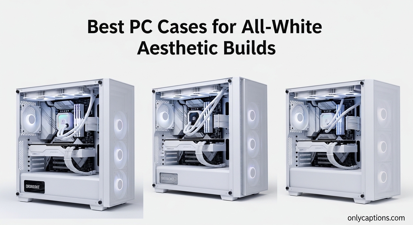 10 Best PC Cases for All-White Aesthetic Builds (May 2026) Expert Guide
