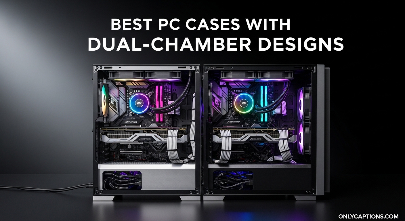 15 Best PC Cases with Dual-Chamber Designs (May 2026) Expert Reviews