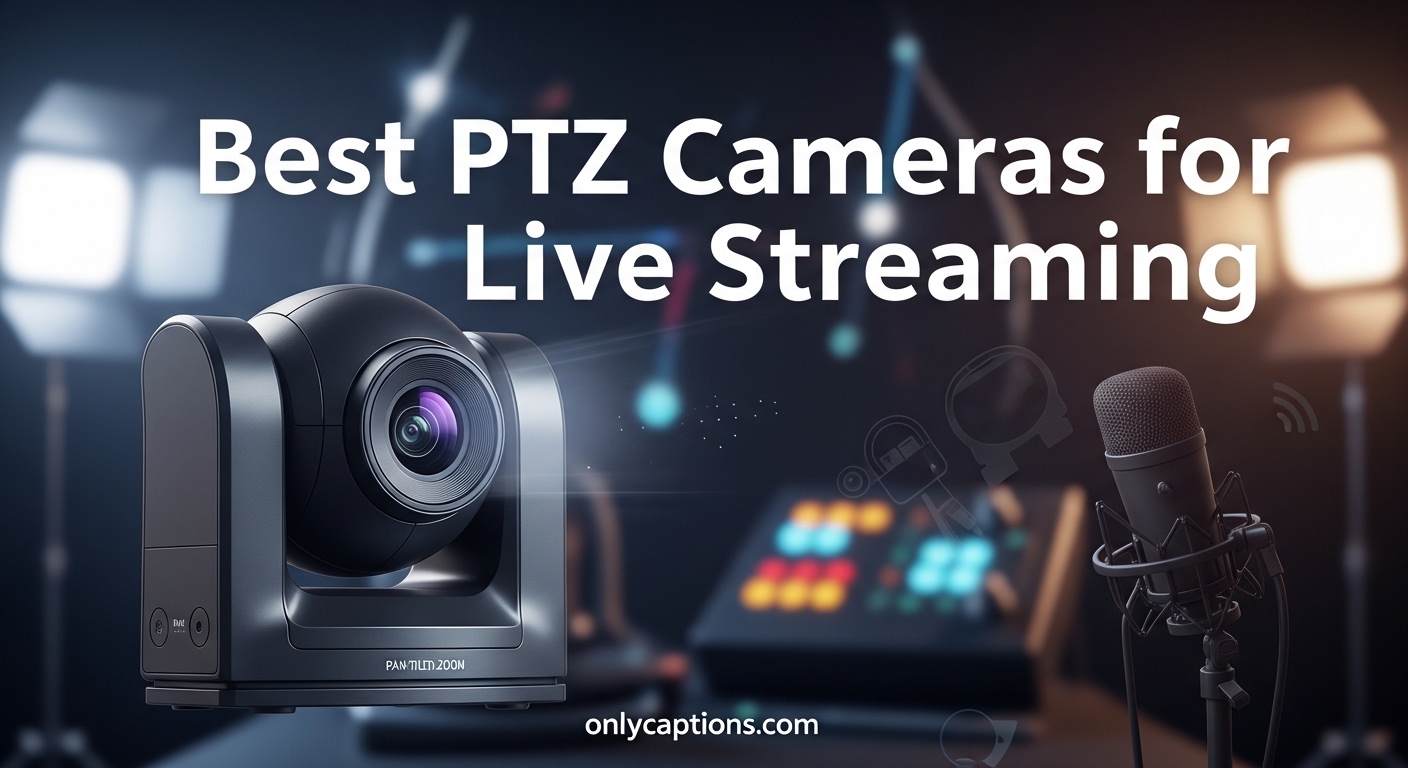 5 Best PTZ Cameras for Live Streaming (May 2026) Expert Reviews