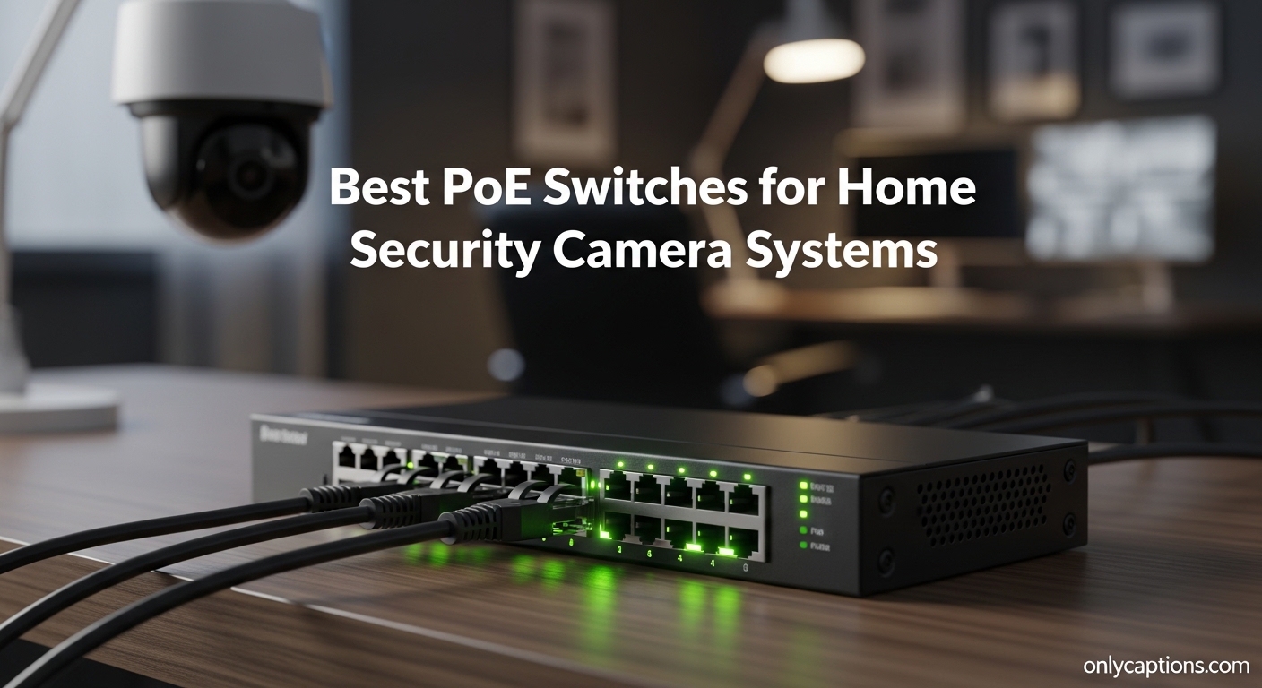 6 Best PoE Switches for Home Security Camera Systems (May 2026)