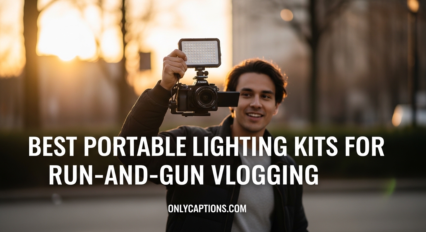 8 Best Portable Lighting Kits for Run-and-Gun Vlogging (May 2026 ...