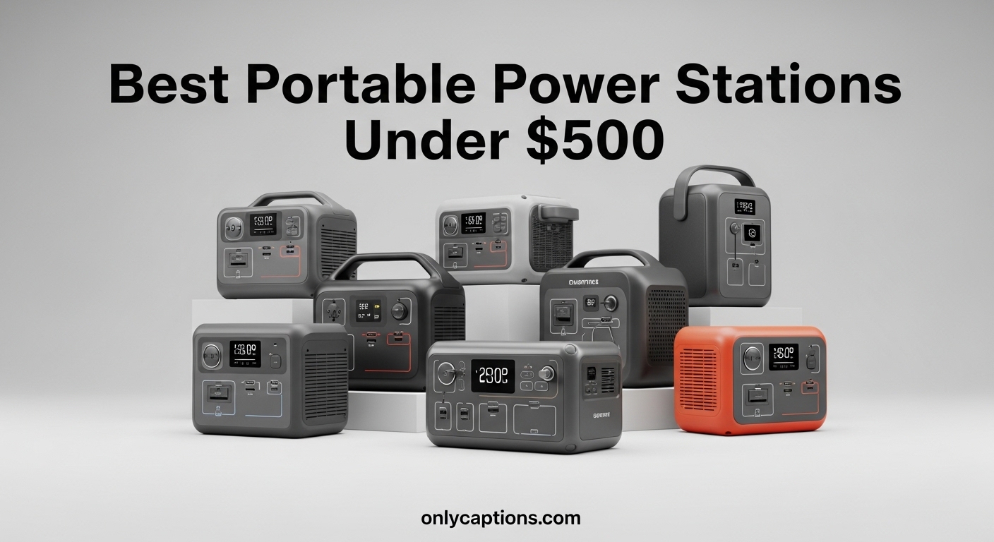 10 Best Portable Power Stations Under $500 (May 2026) Complete Guide