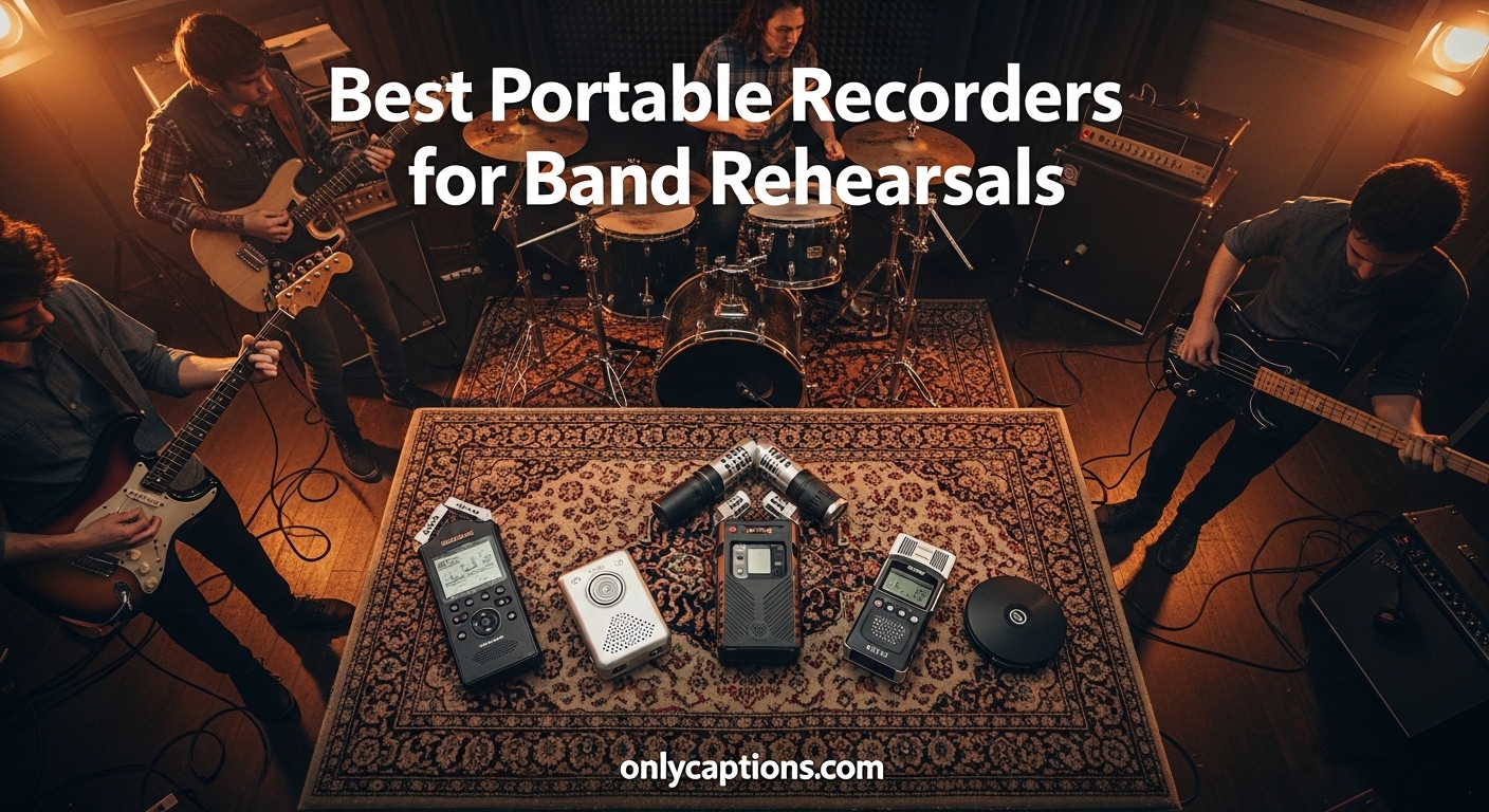 10 Best Portable Recorders for Band Rehearsals (May 2026) Expert Guide