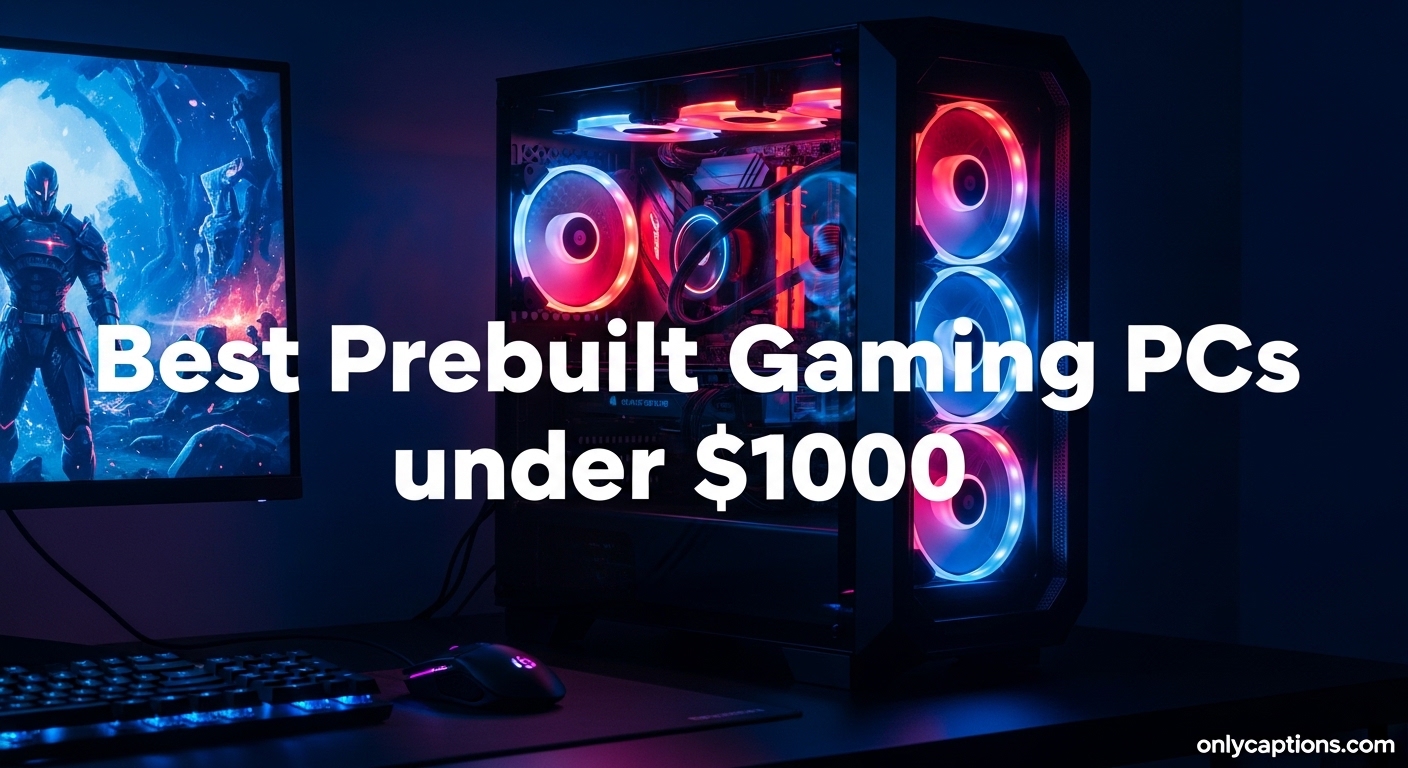 10 Best Prebuilt Gaming PCs under $1000 (May 2026) Guide