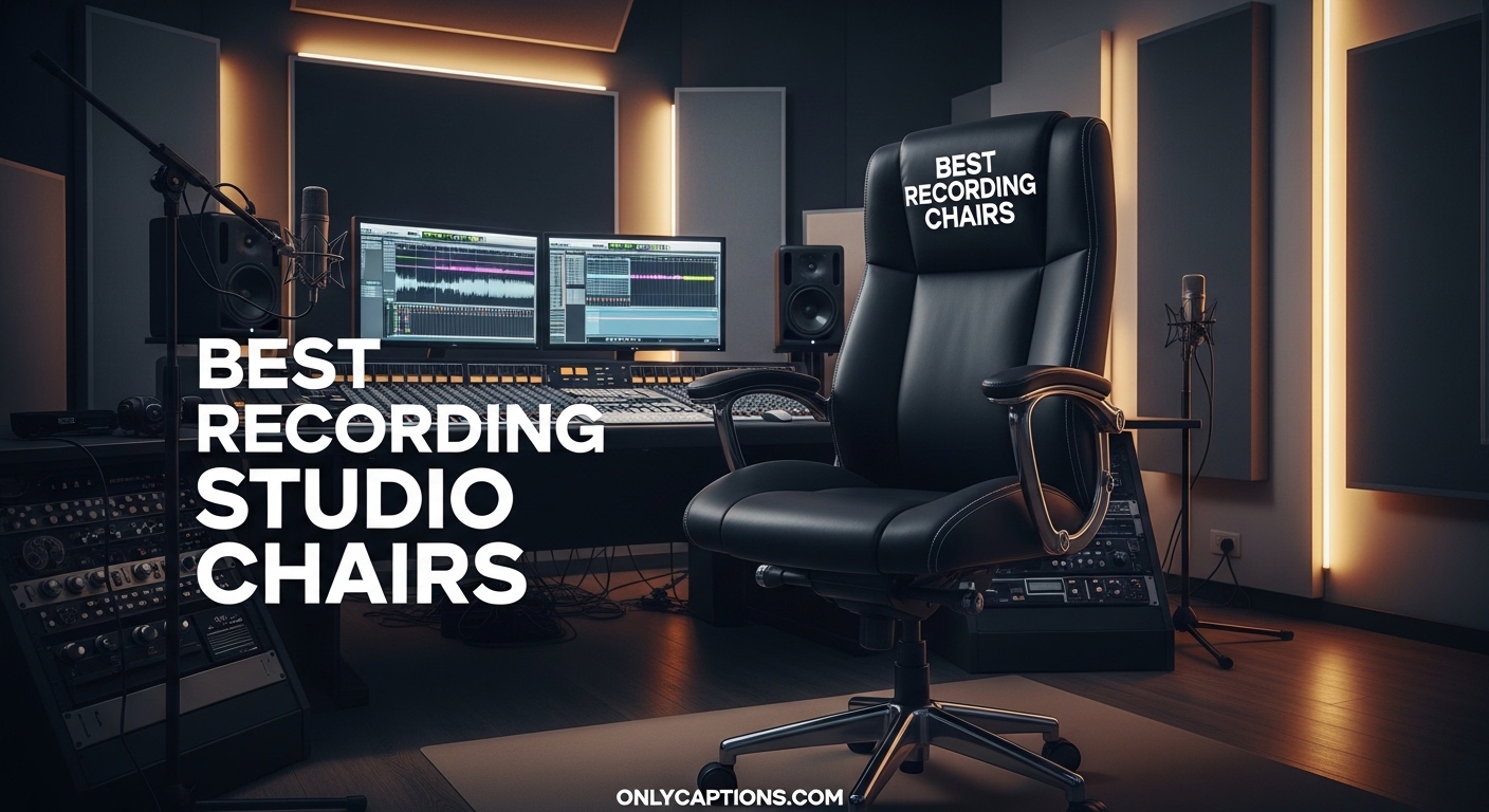 9 Best Recording Studio Chairs (May 2026) Complete Guide