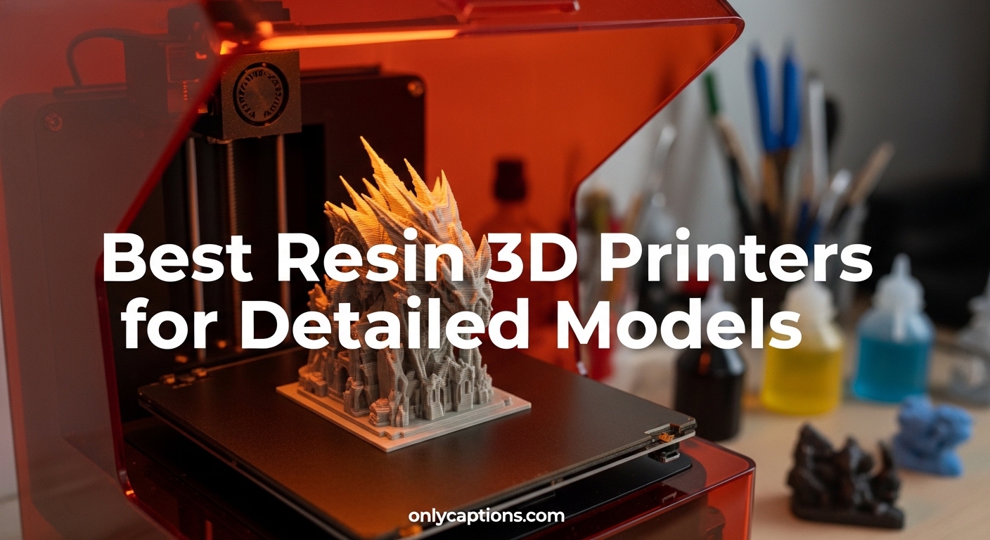 8 Best Resin 3D Printers for Detailed Models (May 2026) Expert Guide