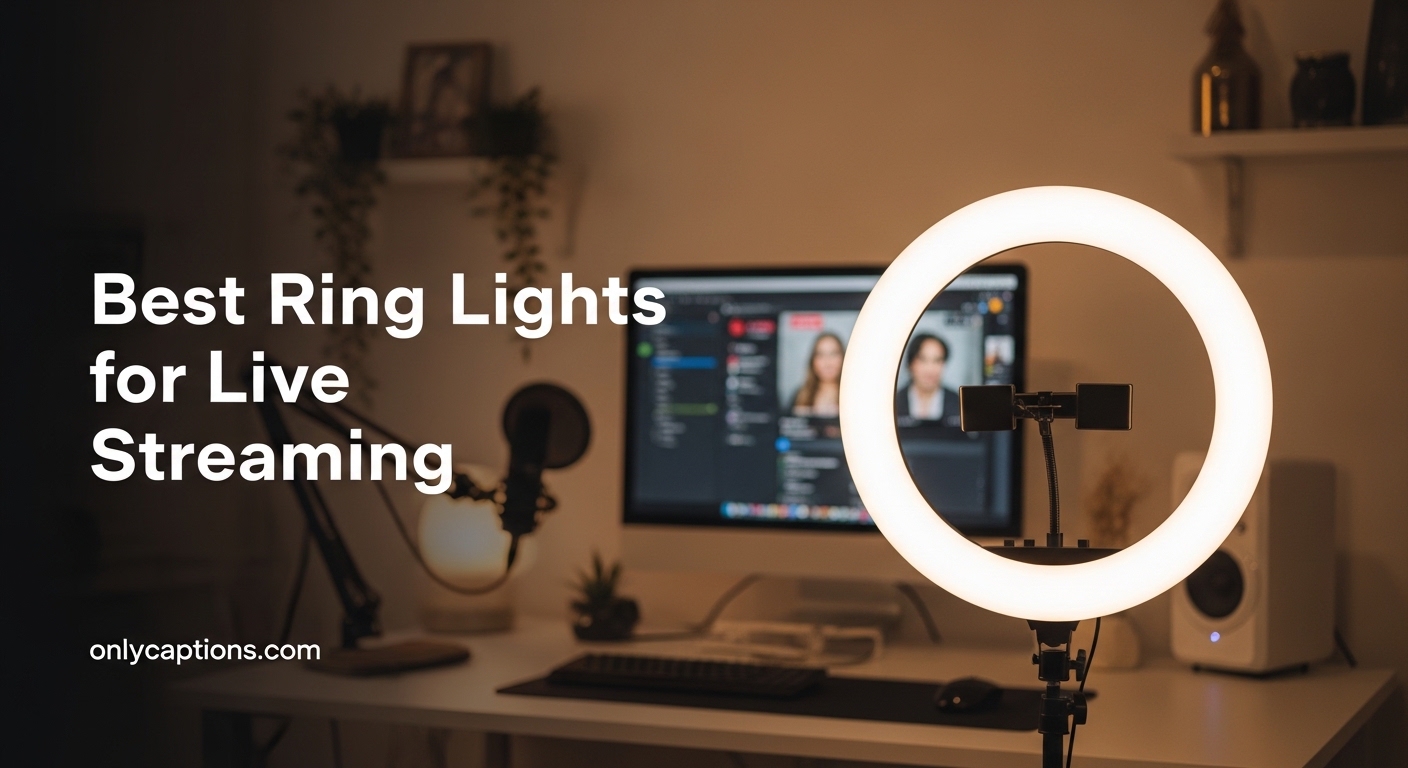 8 Best Ring Lights for Live Streaming (May 2026) Expert Reviews