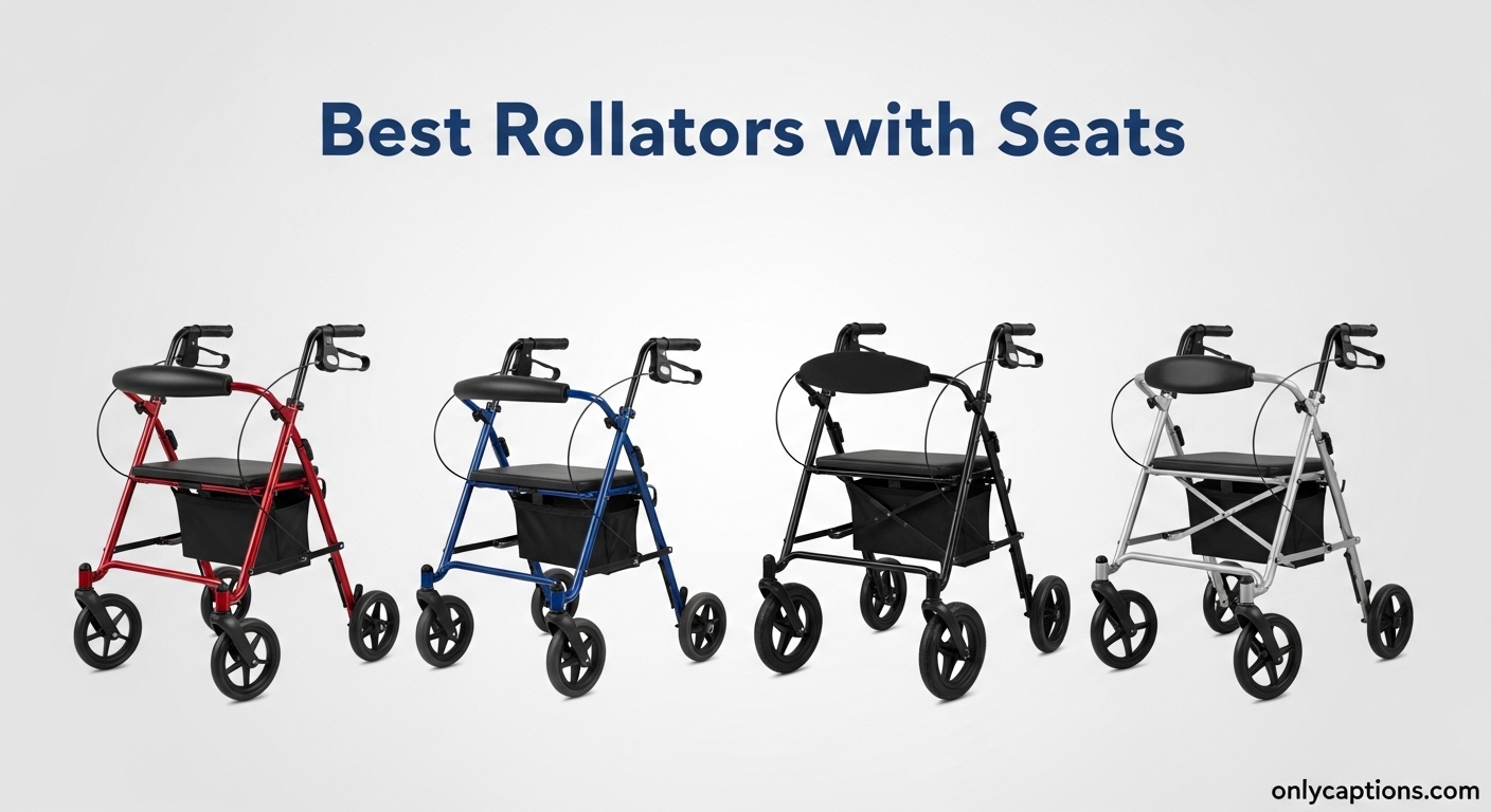 10 Best Rollators with Seats (April 2026) Complete Guide