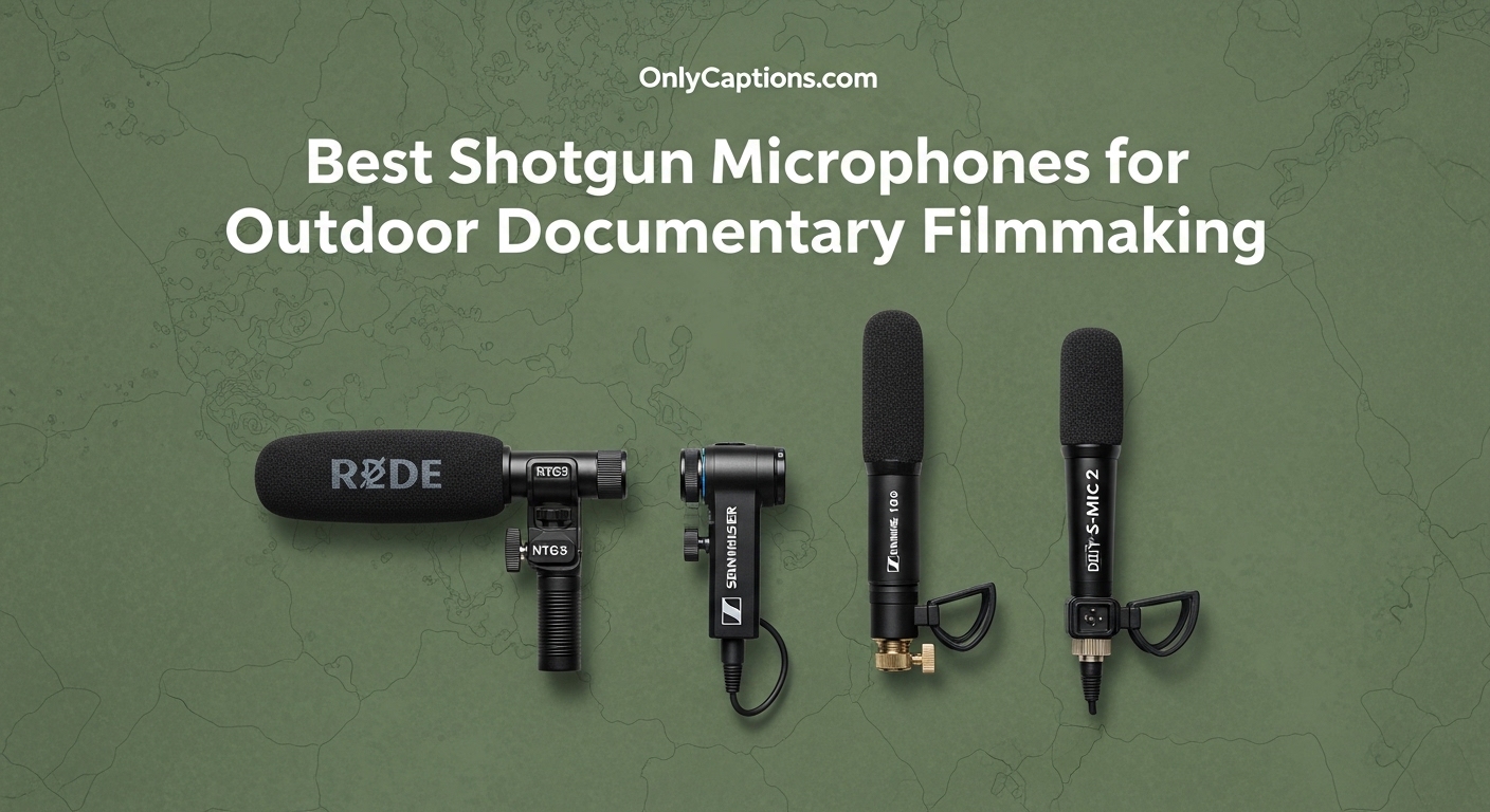 10 Best Shotgun Microphones for Outdoor Documentary Filmmaking (May ...