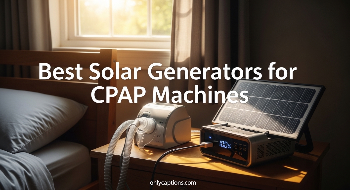 8 Best Solar Generators for CPAP Machines (June 2026) Expert Guide