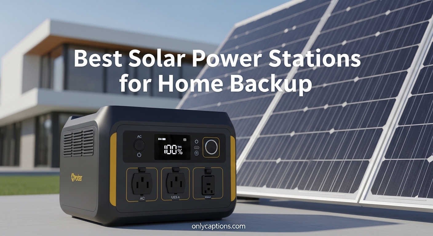 8 Best Solar Power Stations for Home Backup (May 2026) Expert Guide