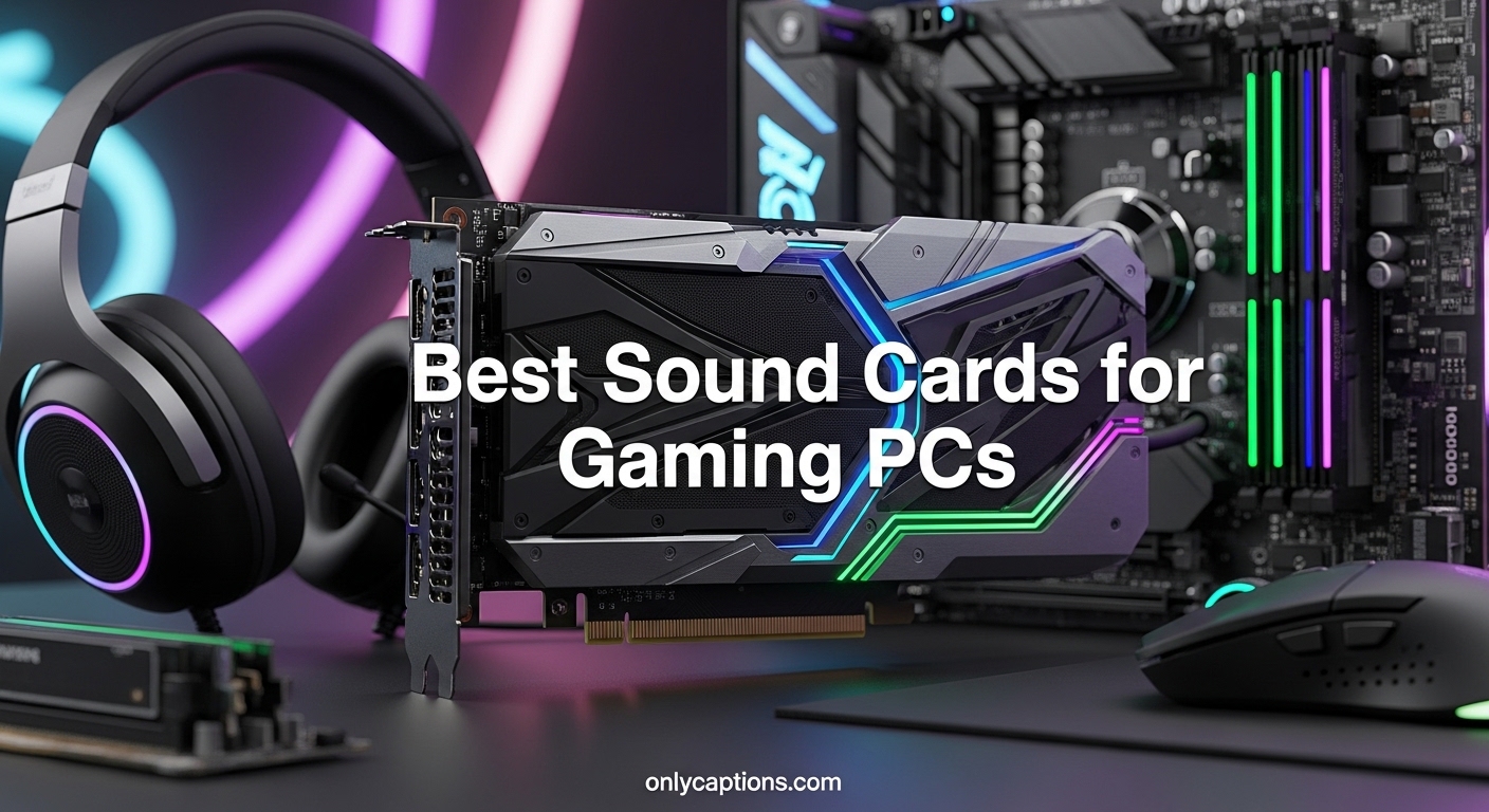5 Best Sound Cards for Gaming PCs (June 2026) Complete Guide