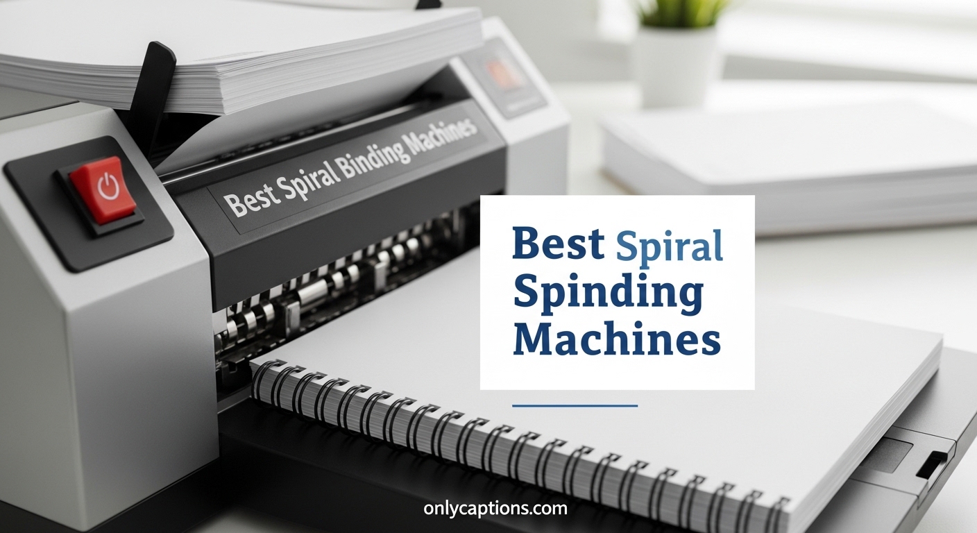 10 Best Spiral Binding Machines (May 2026) Guide