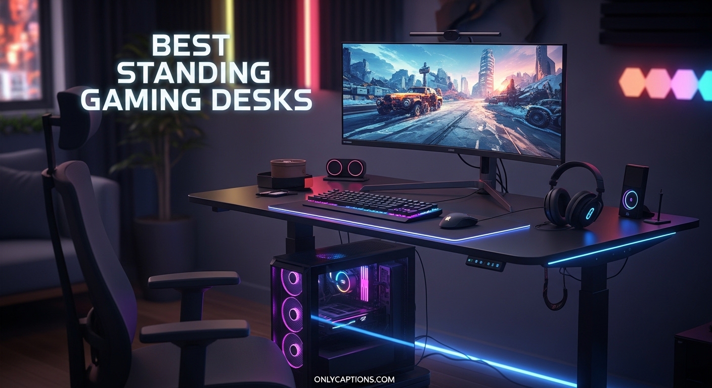 15 Best Standing Gaming Desks (May 2026) Expert Reviews