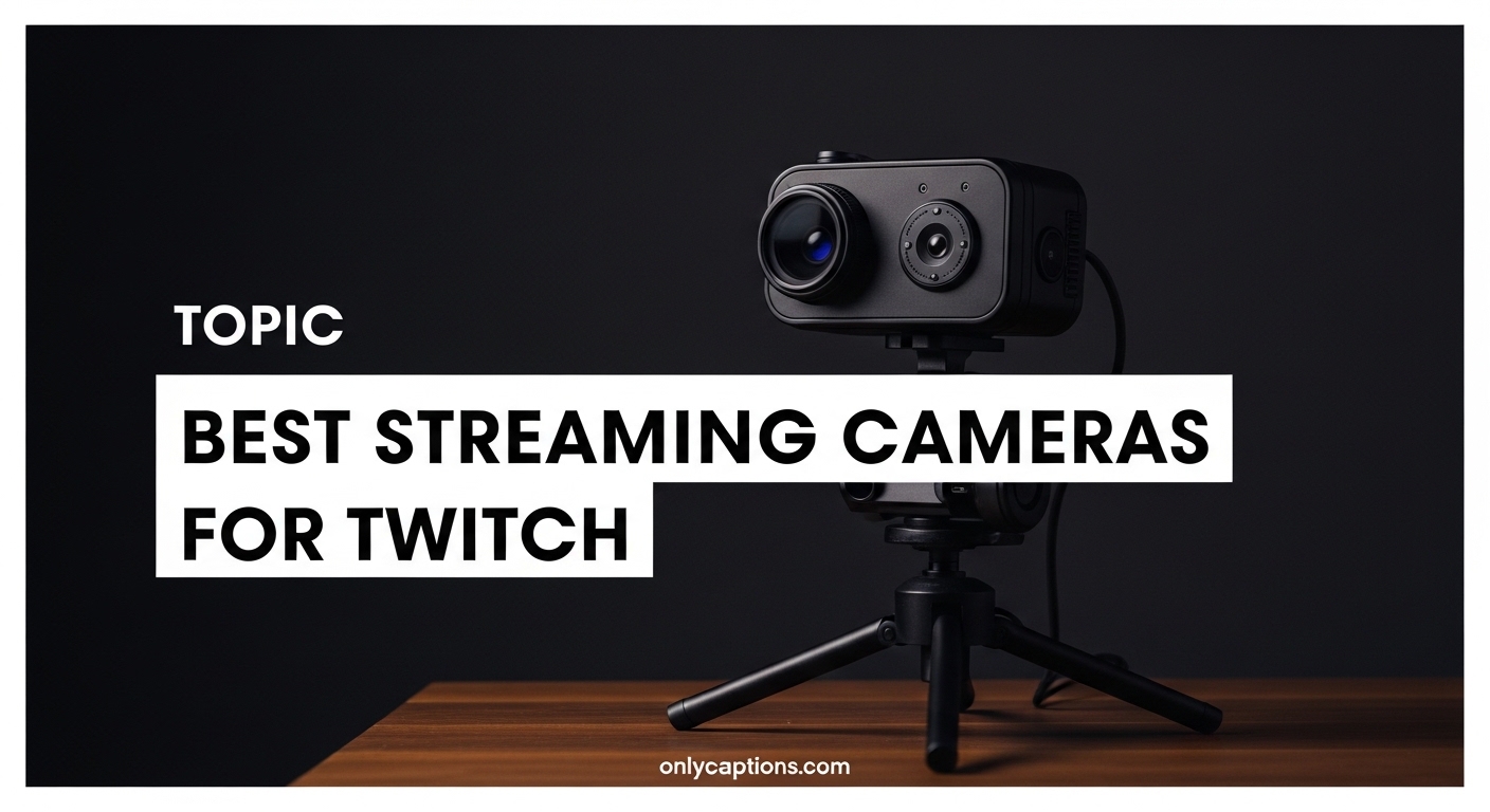 10 Best Streaming Cameras for Twitch (April 2026) Expert Guide