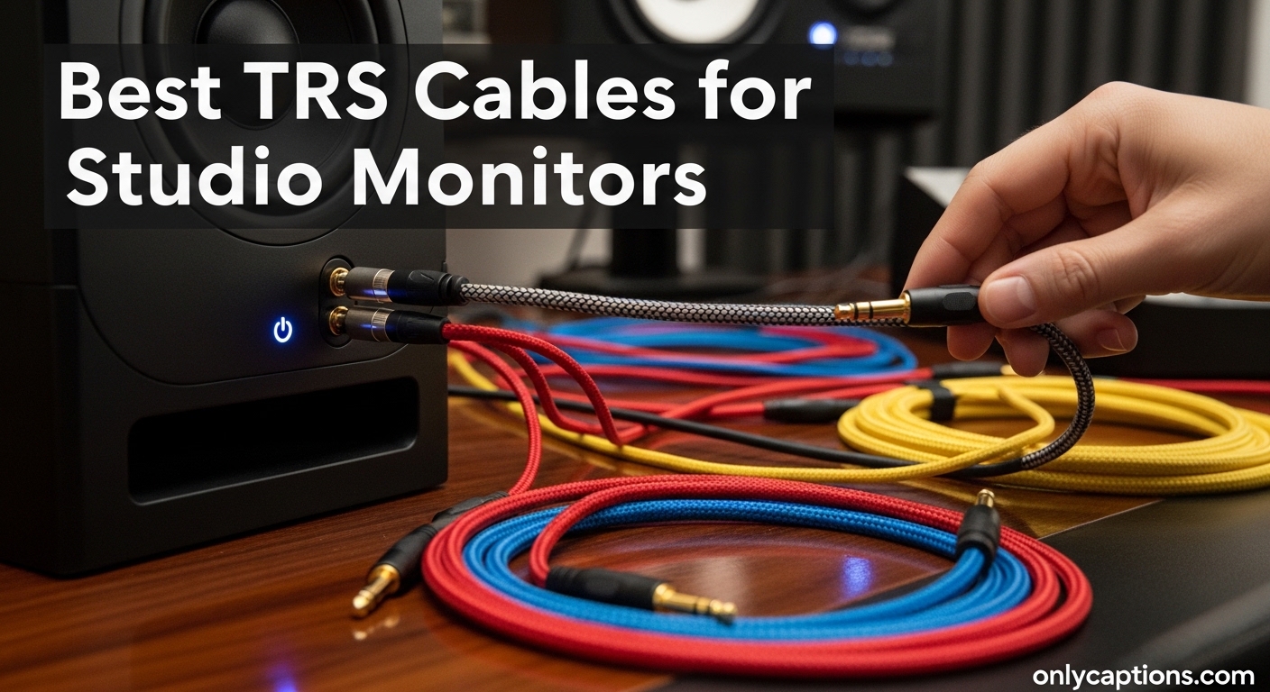 10 Best TRS Cables for Studio Monitors (June 2026) Expert Guide