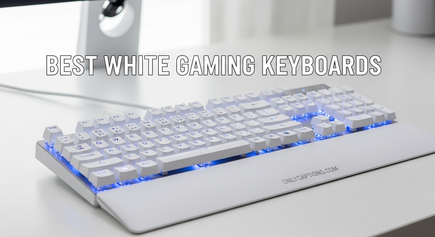 12 Best White Gaming Keyboards (June 2026) Complete Guide