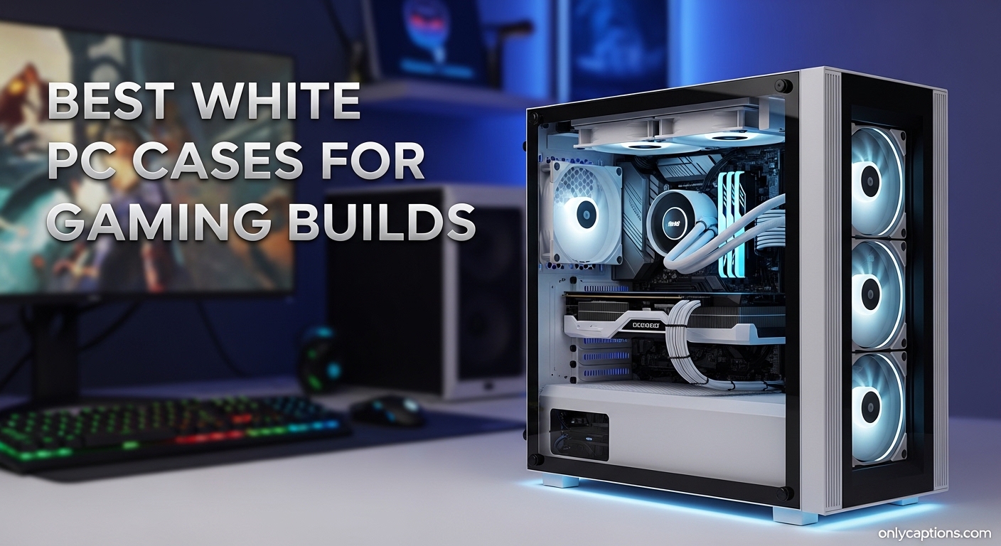 8 Best White PC Cases for Gaming Builds (April 2026) Expert Reviews