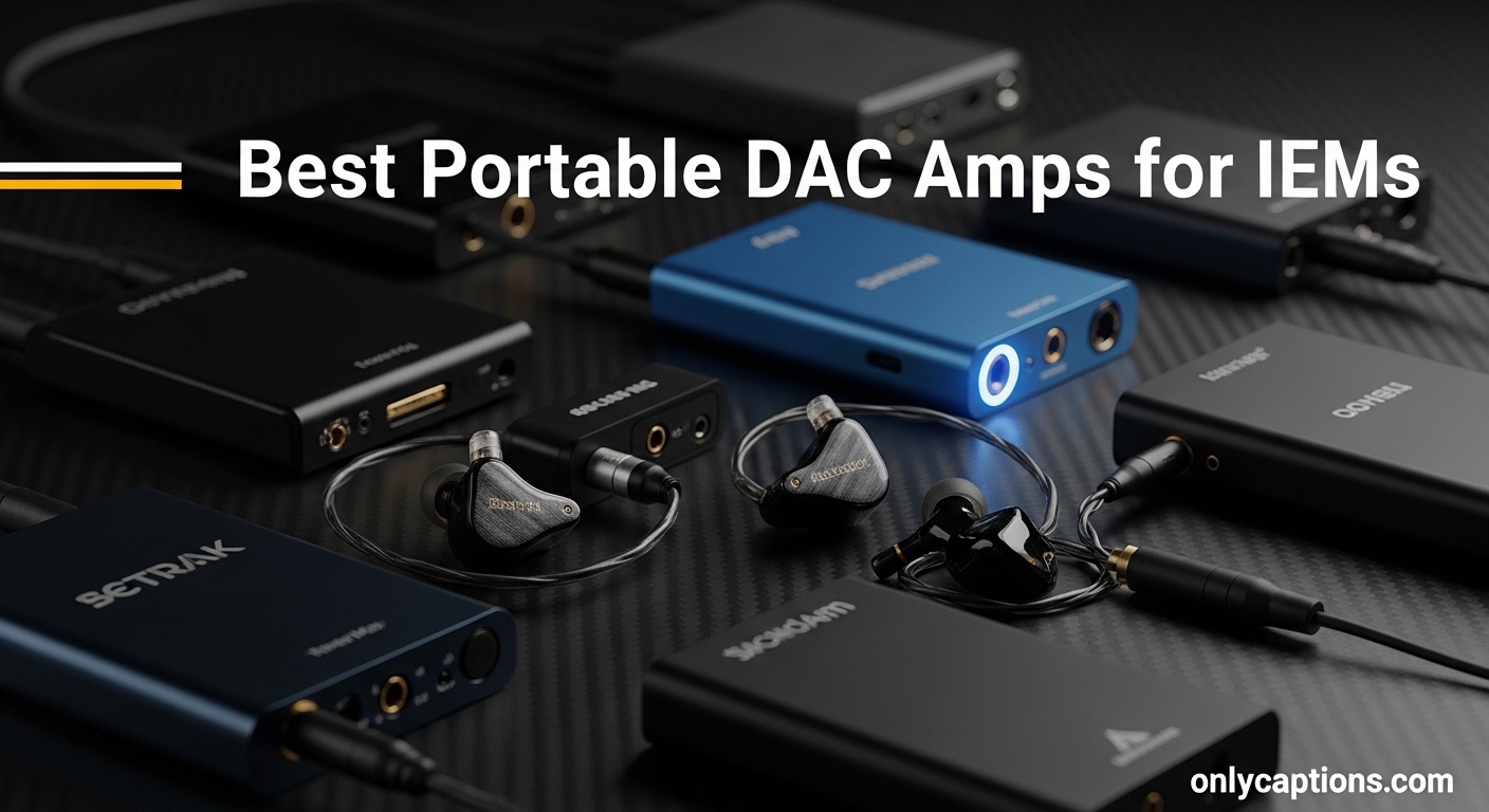 12 Best Portable DAC Amps for IEMs (June 2026) Tested & Ranked