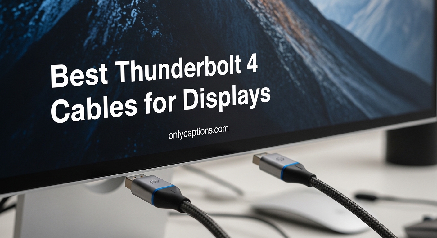 8 Best Thunderbolt 4 Cables for Displays (June 2026) Expert Reviews
