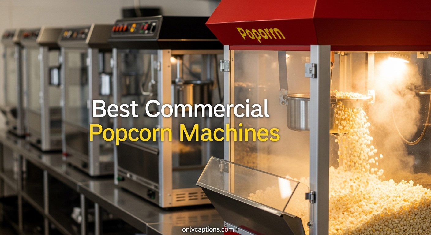 15 Best Commercial Popcorn Machines (June 2026) Expert Reviews