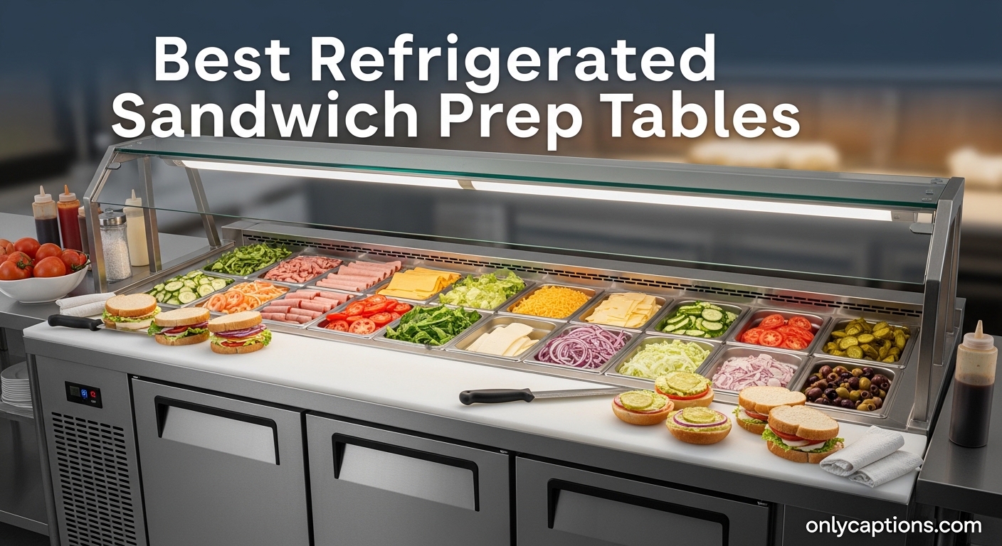 10 Best Refrigerated Sandwich Prep Tables (June 2026) Expert Reviews