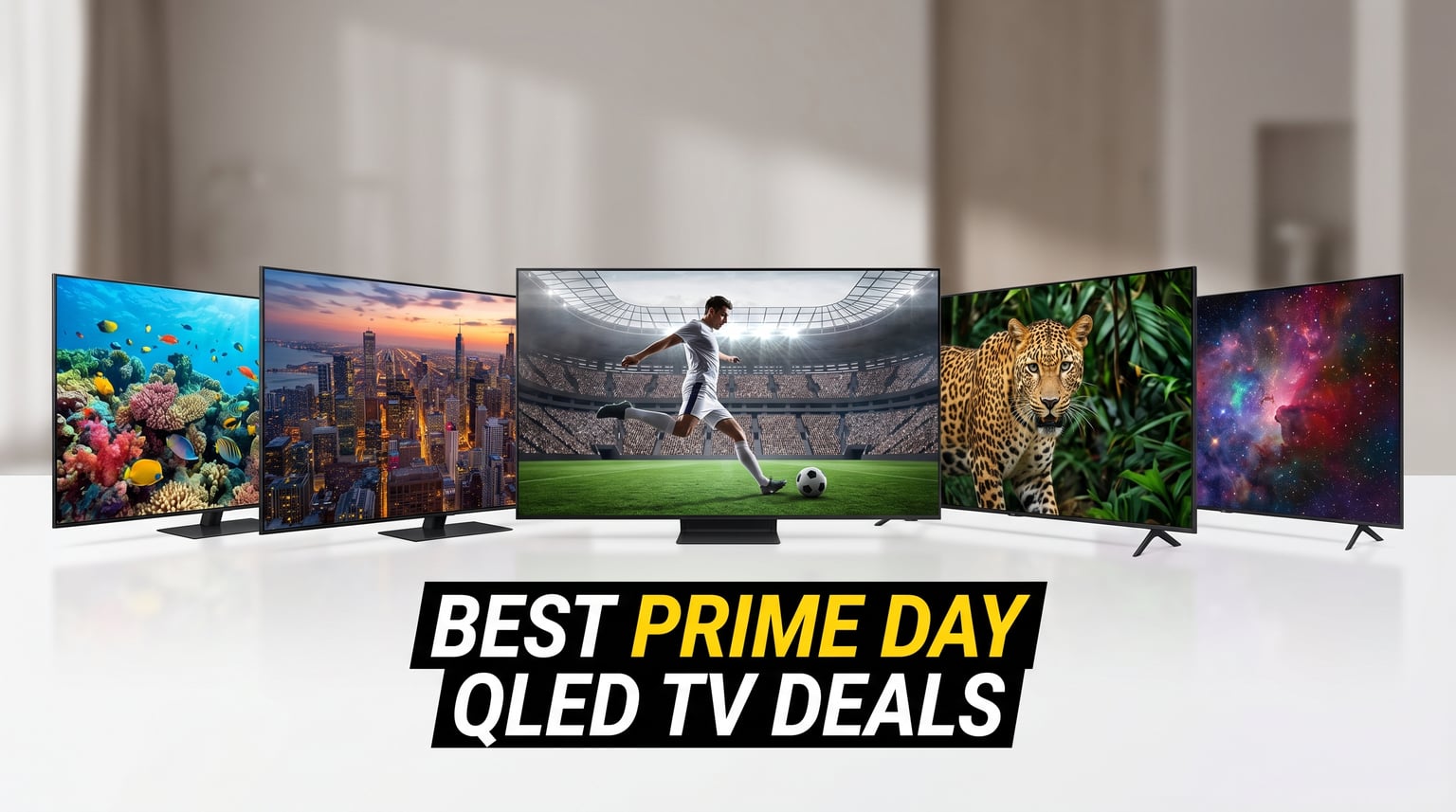 15 Best Amazon Prime Day QLED TV Deals (June 2026) Top Discounts