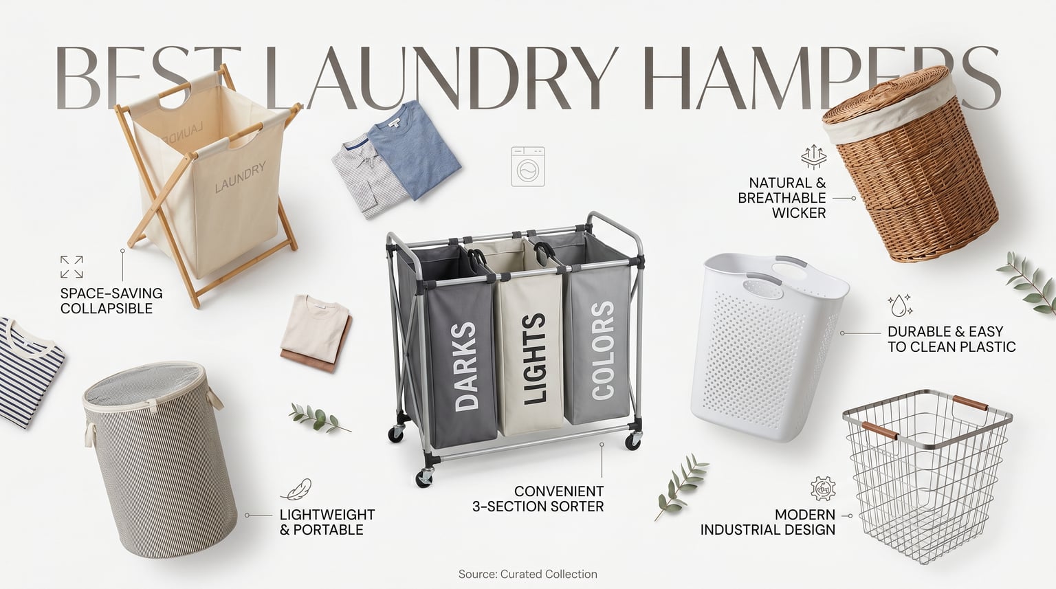 12 Best Laundry Hampers (June 2026) Top Offers