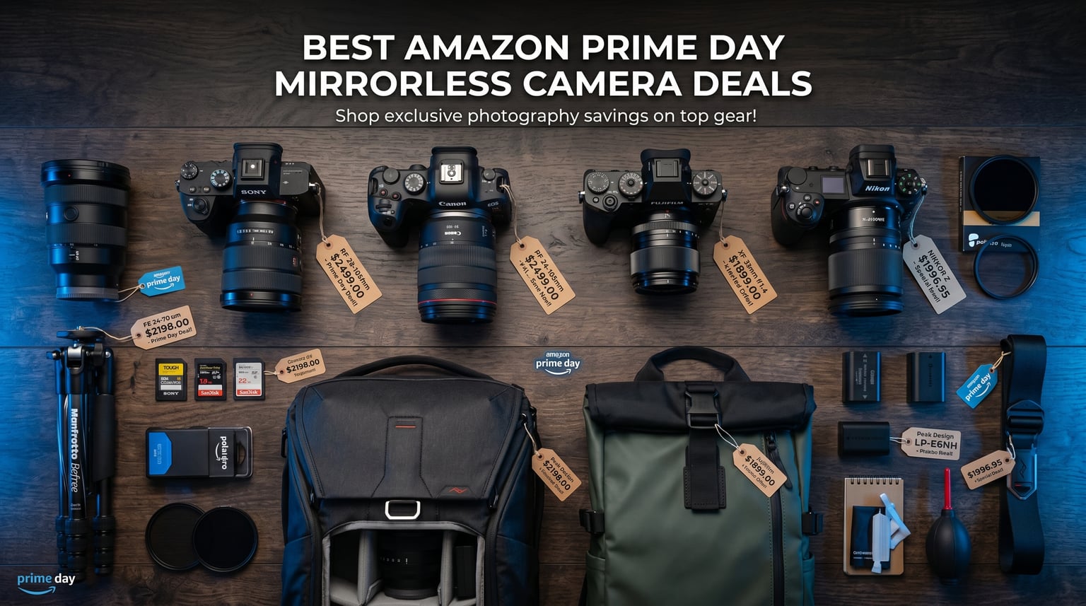10 Best Amazon Prime Day Mirrorless Camera Deals (June 2026)